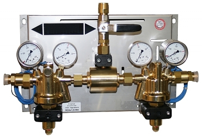 Druckminderer Shop - Automatic Switchover System for Argon up to 300 bar